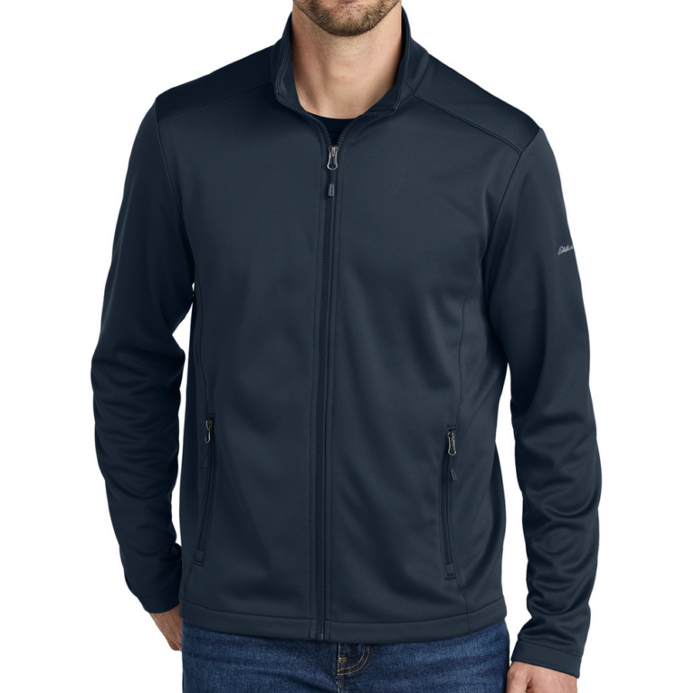 Men’s Eddie Bauer® Smooth Mid Layer Fleece Full-Zip – BluErth Store
